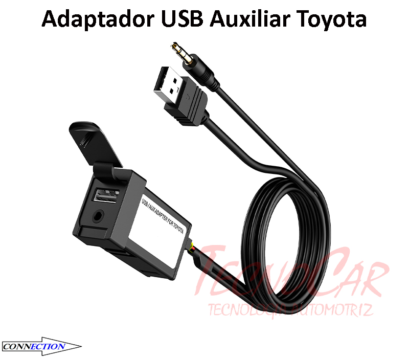 Cable USB-AUX Toyota