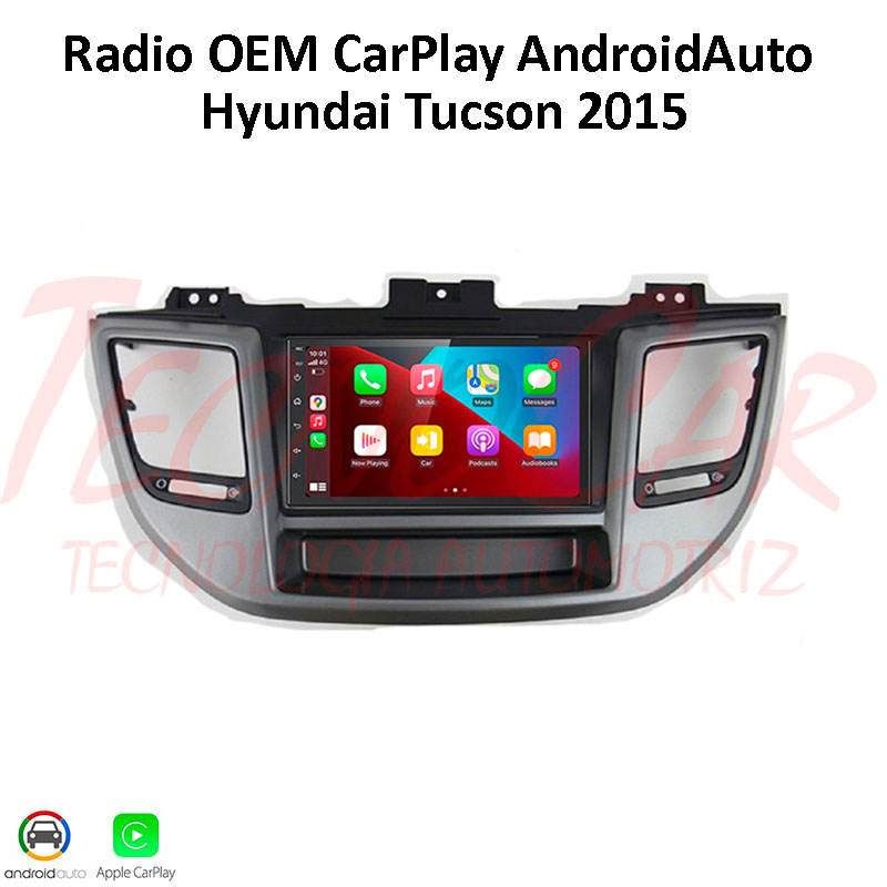 RADIO HYUNDAI TUCSON 2015-18 CARPLAY / ANDROID AUTO / 7"