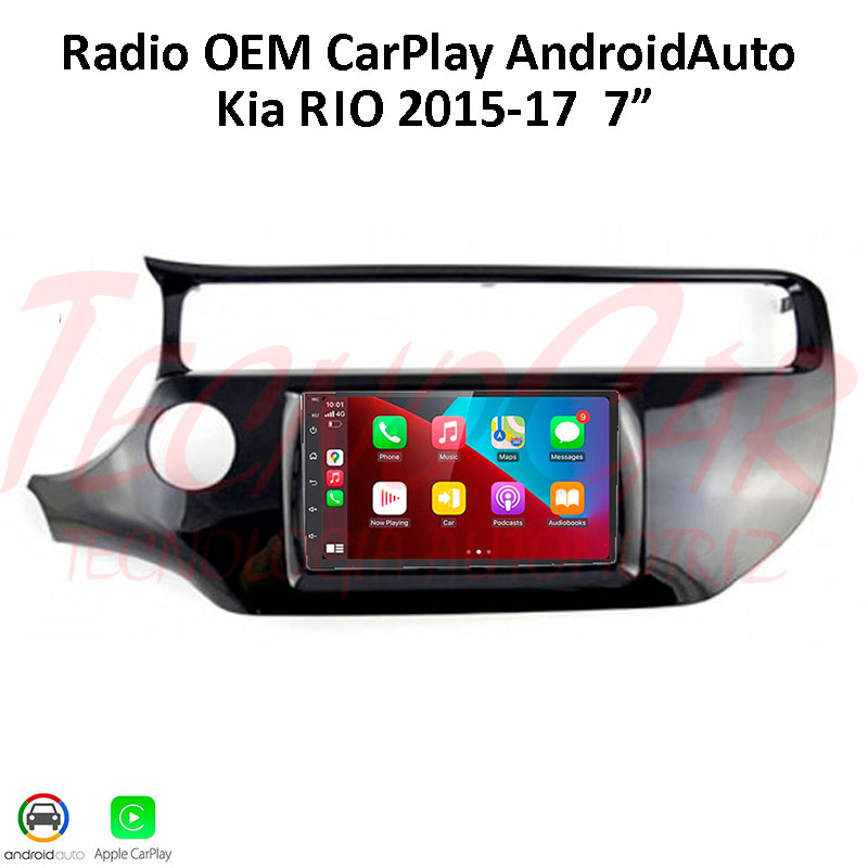 RADIO OEM 7" KIA RIO 2015-17 CARPLAY / ANDROID AUTO