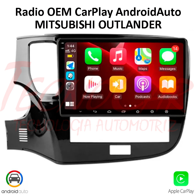 RADIO MITSUBISHI OUTLANDER 2014-2018 CARPLAY / ANDROID AUTO / 10.1"